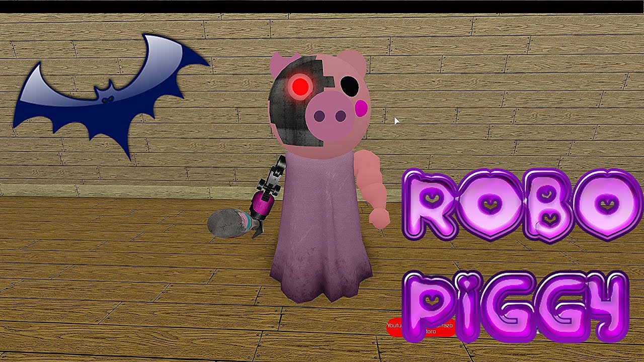 ROBO PIGGY NEW SKIN ROBLOX CUSTOM - YouTube
