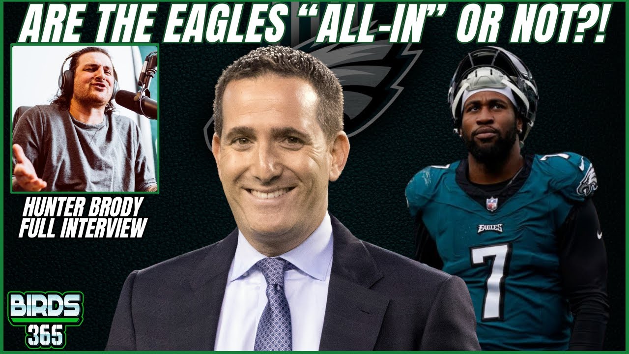 Hunter Brody on Eagles "BOTCHED" Reddick Trade, 2024 NFL Draft Options ...