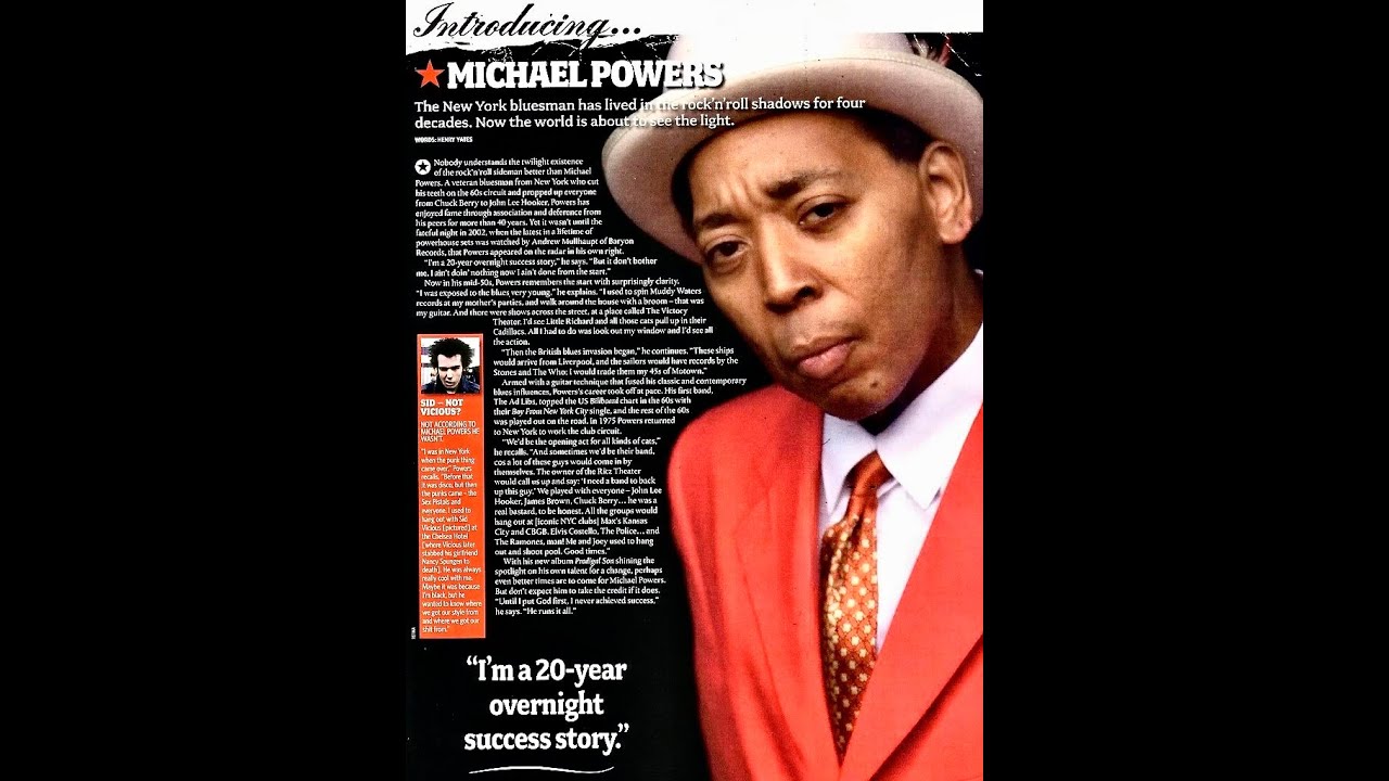 Michael "Murch" Powers NY Blues Heritage Band - A Night In Madrid, Onyx ...