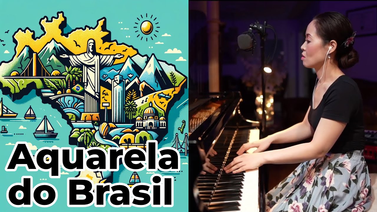 Ary Barroso - Brazil (Aquarela Do Brasil) (Piano Cover by PianistMiri ...