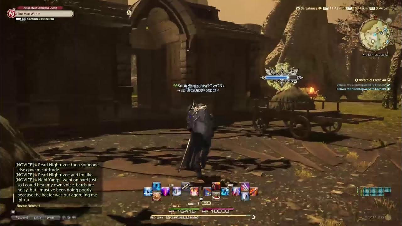 Final Fantasy XIV walkthrough - 288 - Vath Utopia - Day 7 - YouTube