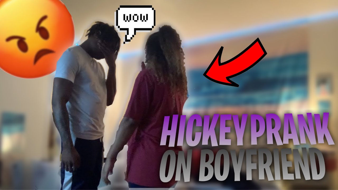 HICKEY PRANK ON BOYFRIEND *GONE EXTREMELY WRONG* - YouTube