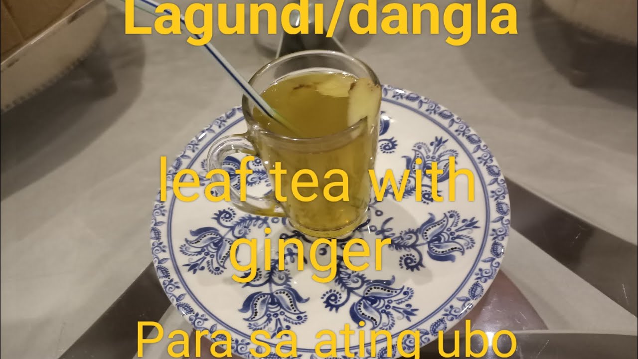 How to make lagundi tea with ginger - YouTube