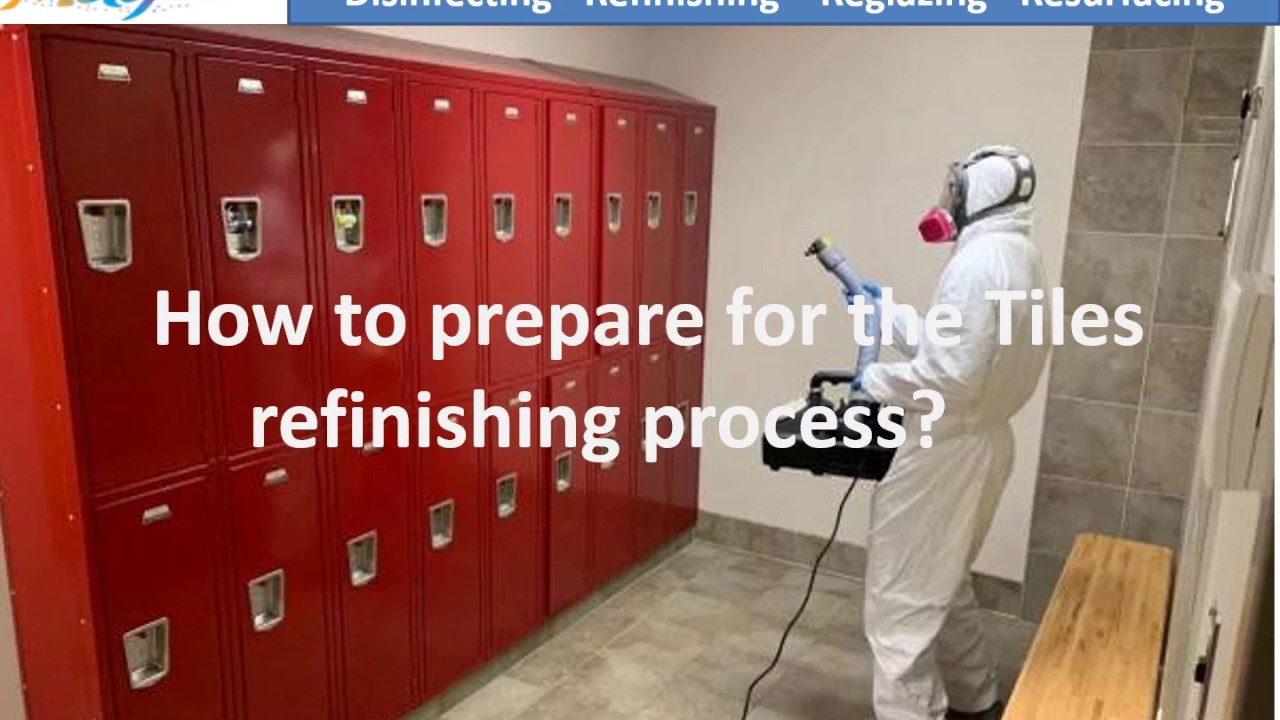 How to prepare for the Tiles refinishing Process? - YouTube