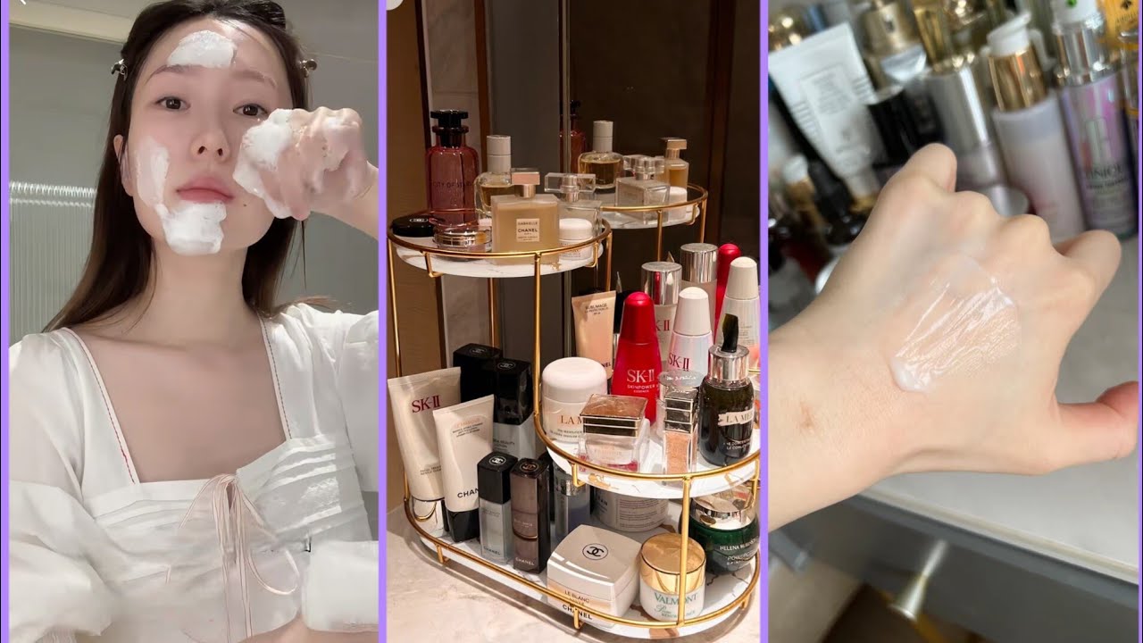 Peaceful Evening Glow 💫 | Elegant Girls ASMR Skincare / Bath Ritual ...