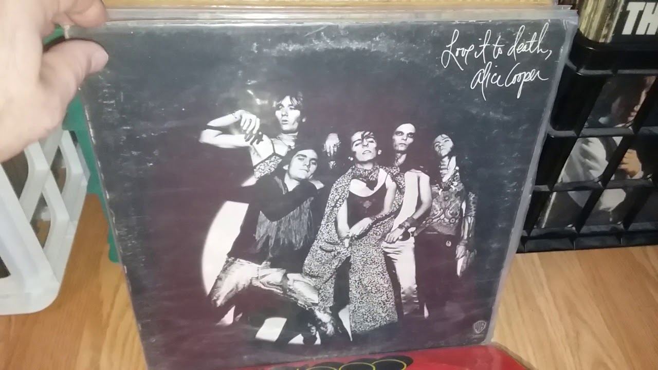 My Alice Cooper Vinyl Records Collection - YouTube