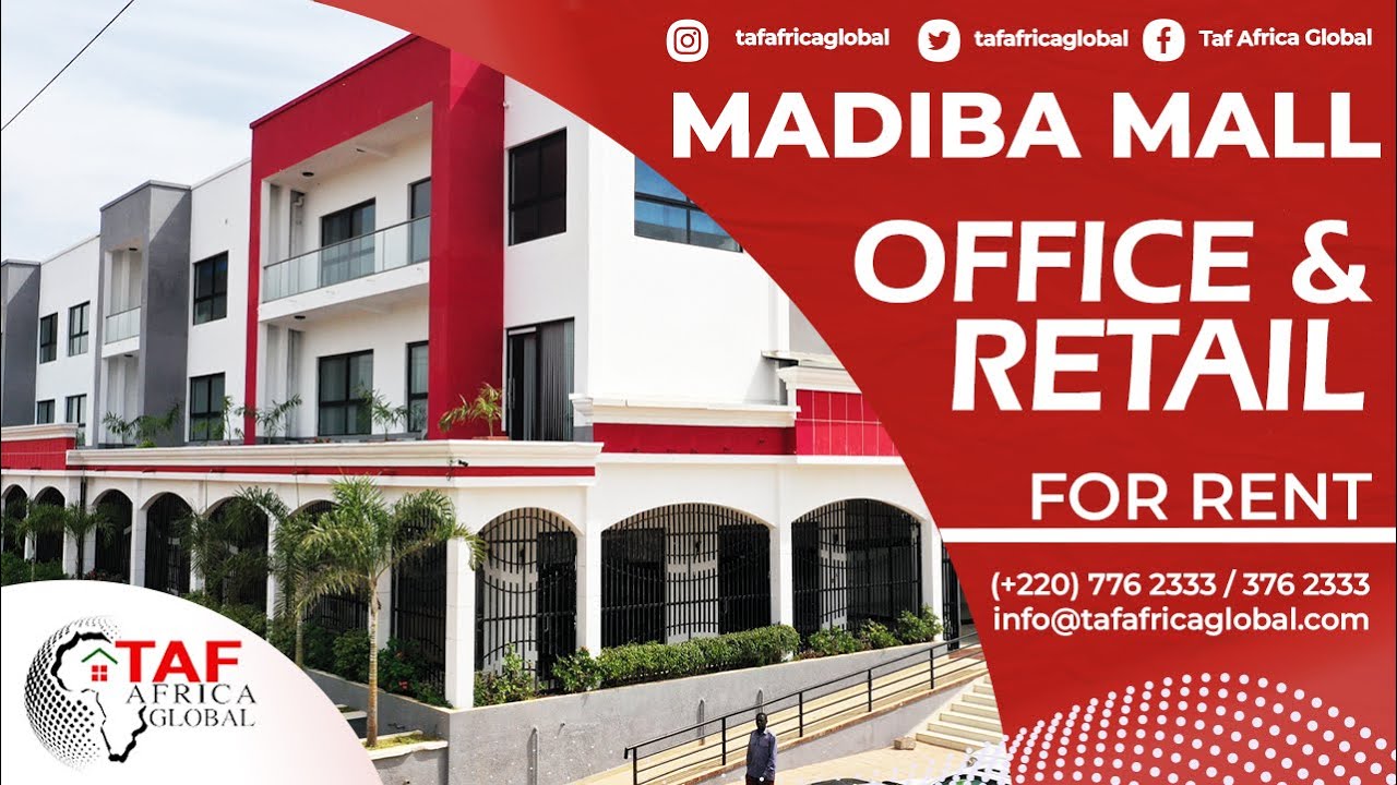 RETAIL & OFFICE SPACES FOR RENT AT MADIBA MALL - YouTube