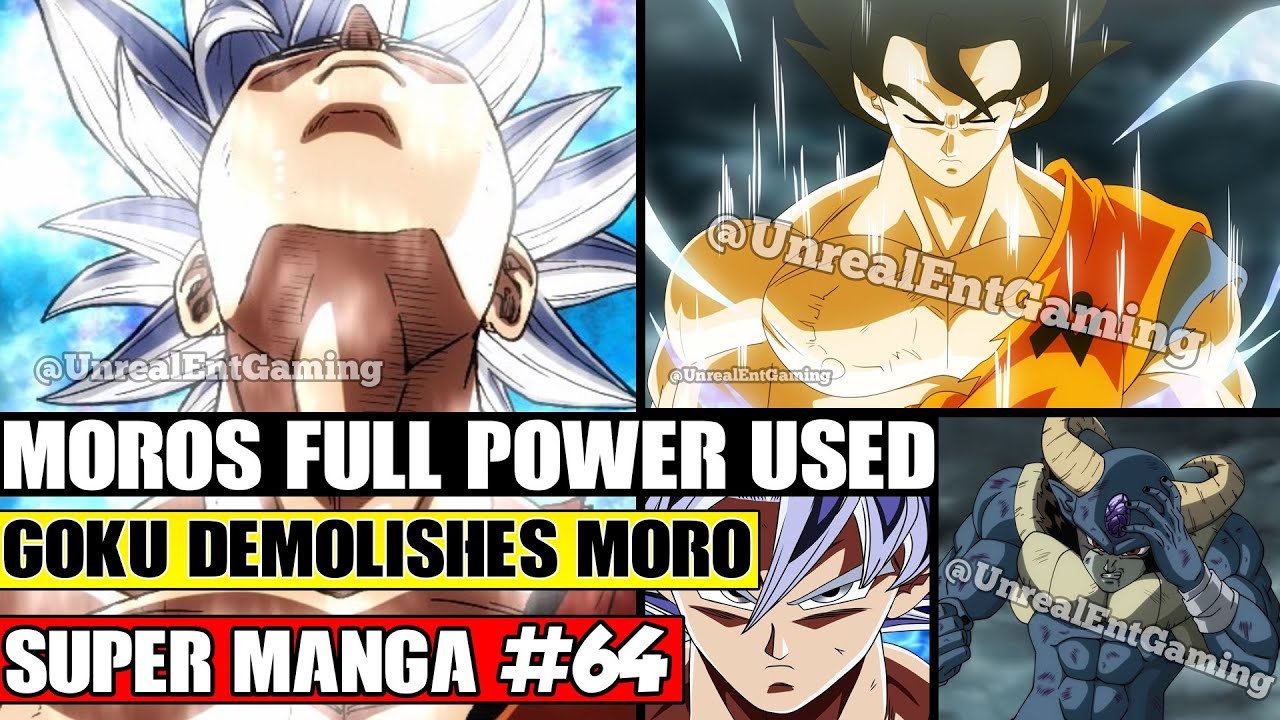 MORO USES HIS FULL POWER! Ultra Instinct Goku Undefeated Dragon Ball ...