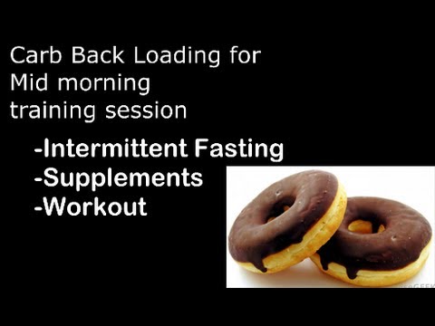 Carb Backloading morning workouts and supplements - YouTube