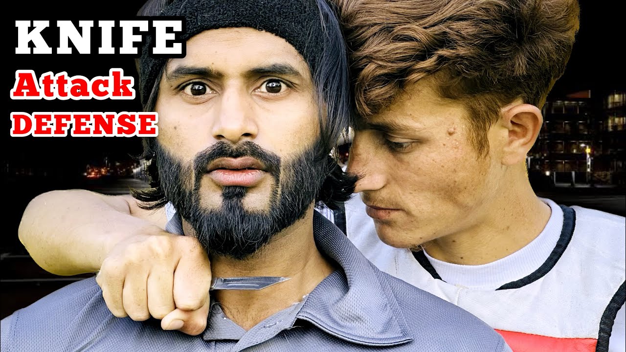 HOW TO DEFEND YOURSELF BY KNIFE ATTACKS | Raja Tayyab | Self Defence | Martial Arts Attacks ...