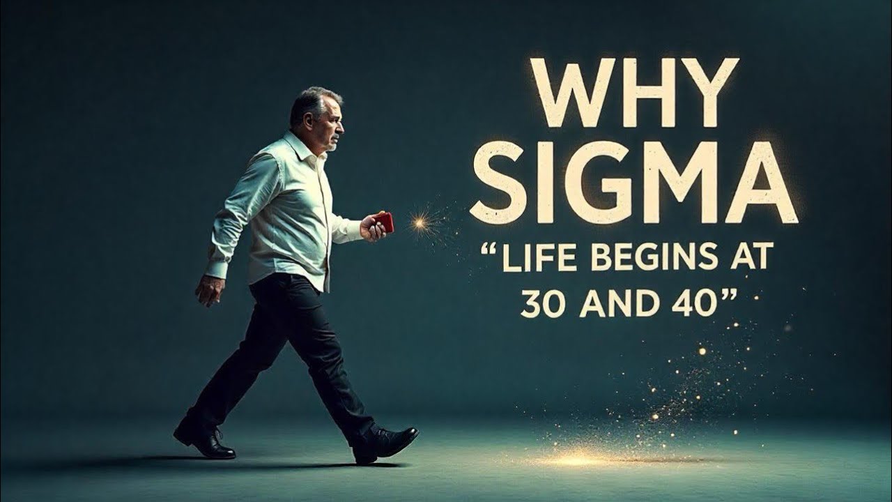 Reasons Why the Life of a Sigma Male Begins at 30 and 40 (Keep This in ...