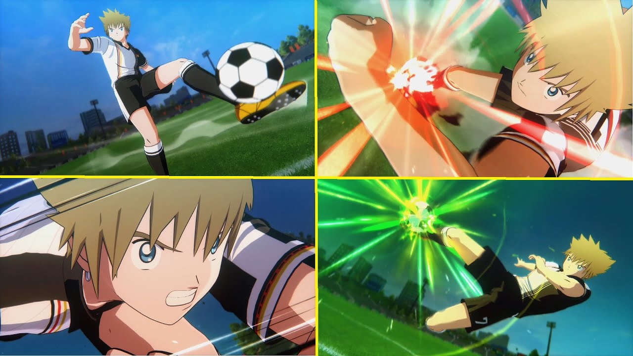 Cornelius Heine Using All Super Shots - Captain Tsubasa Rise Of New ...