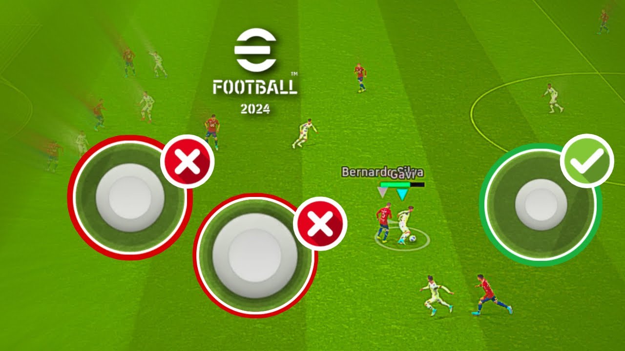 EFOOTBALL JOYSTICK TIPS AND TRICKS😍| EFOOTBALL SETTINGS | TIPS AND ...