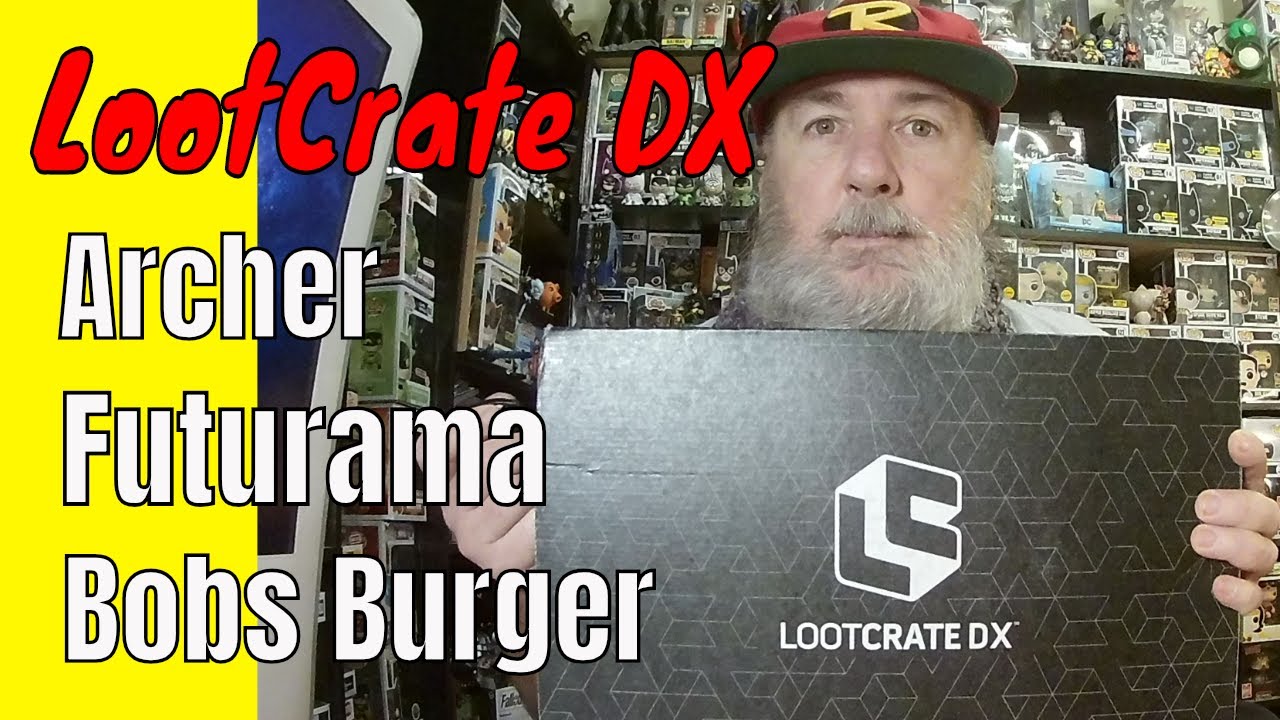 Jan Loot Crate DX Unboxing - Futurama - Bobs Burgers - Archer - YouTube