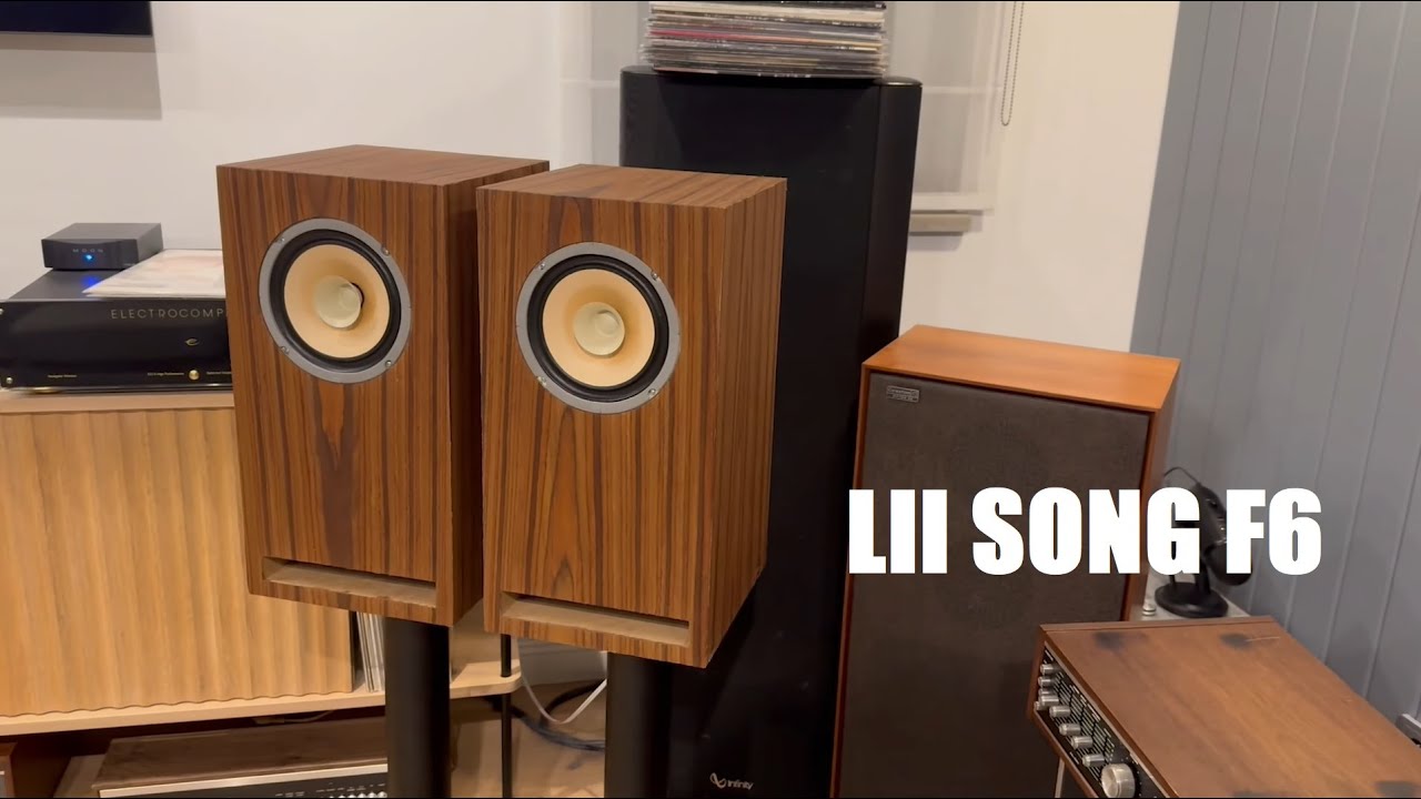 Lii Song F-6 Fullrange DIY Speaker Cabinets - YouTube