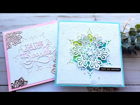 Creating Beautiful Cards with a Layering Die Set | Cardmaking - YouTube