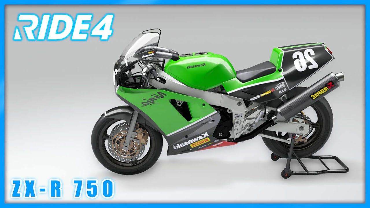 Kawasaki ZX-R 750 RM 1989 | RIDE 4 Gameplay - YouTube
