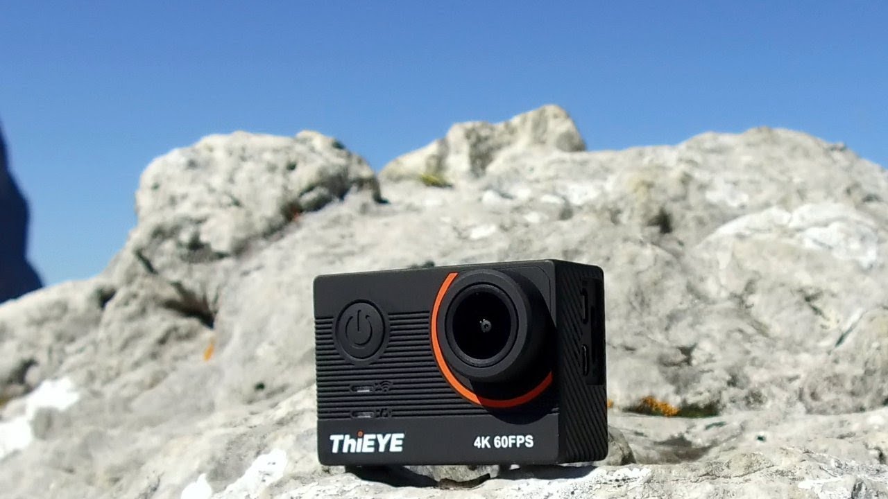 ThiEYE T5 Pro 4K60FPS Action Cam Recensione - Meglio di GoPro? - YouTube