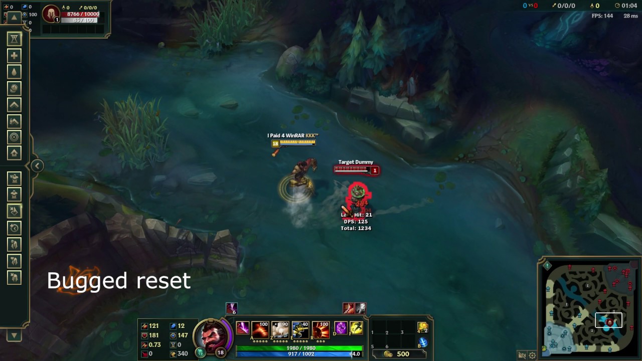 Graves instant auto reset - YouTube
