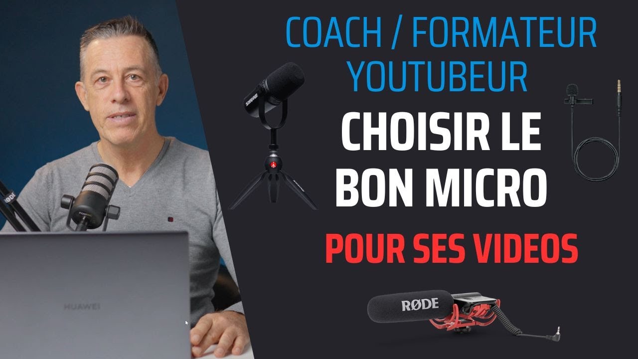 Comment choisir le bon micro pour ses vidéos : YouTube, tuto ...
