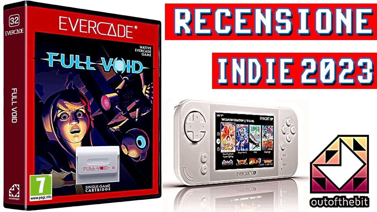 Native Indie videogame for EVERCADE - Full Void [ 2023 ] - YouTube