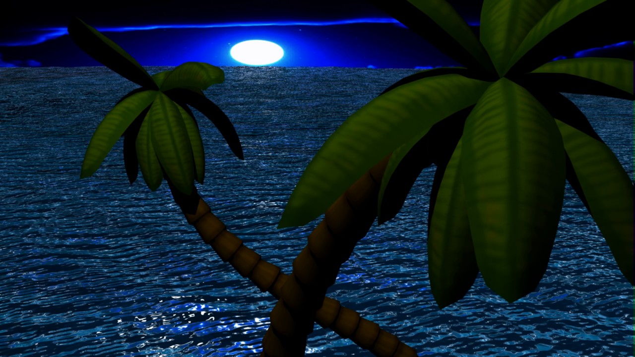 coconut tree animated - YouTube