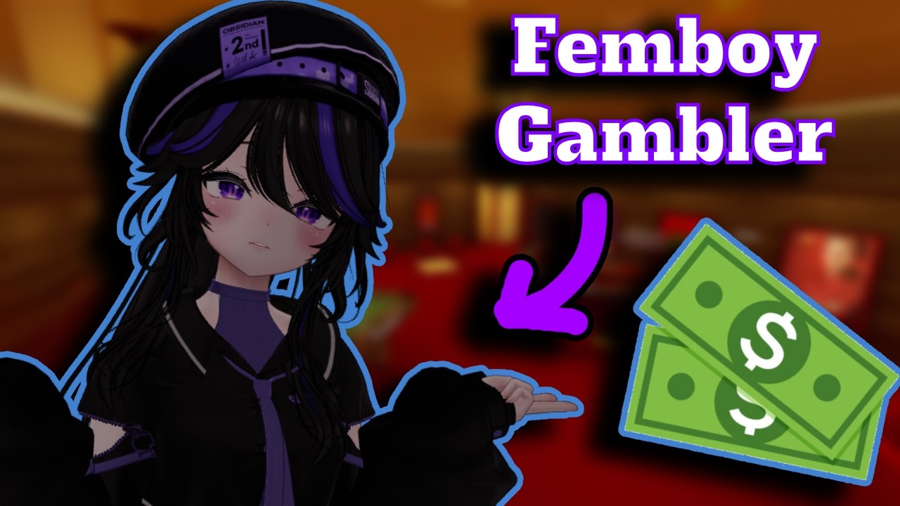 Femboy VTuber Loves Gambling - YouTube