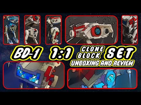 BD-1 Building Brick Set | AliExpress | Unboxing and Review - YouTube
