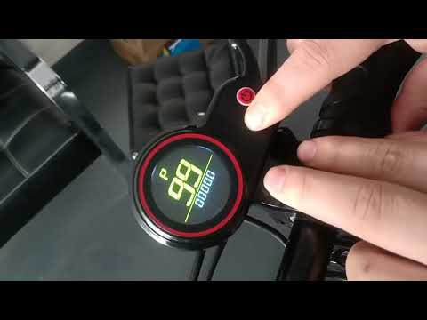 Electric scooter meter restore factory settings video - YouTube