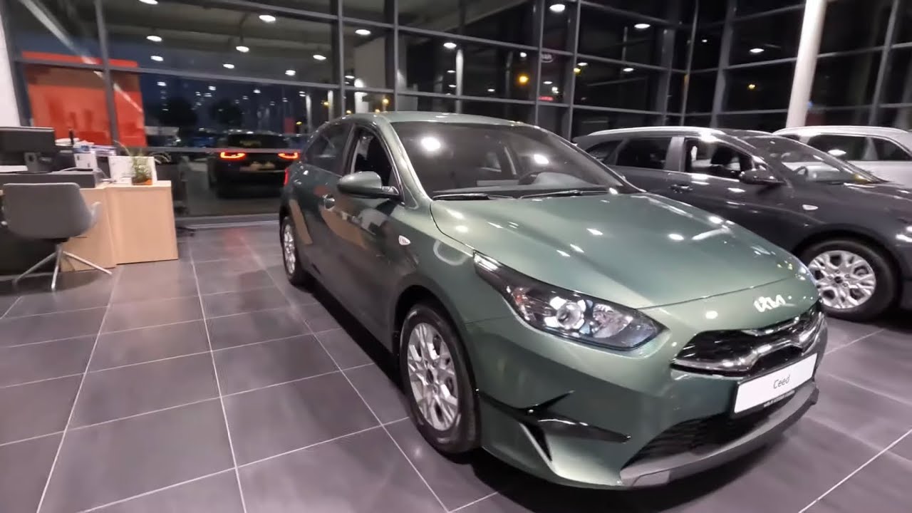 Nowa Kia CEED 2022 | wersja M | Nowy kolor Experience Green | 4K - YouTube