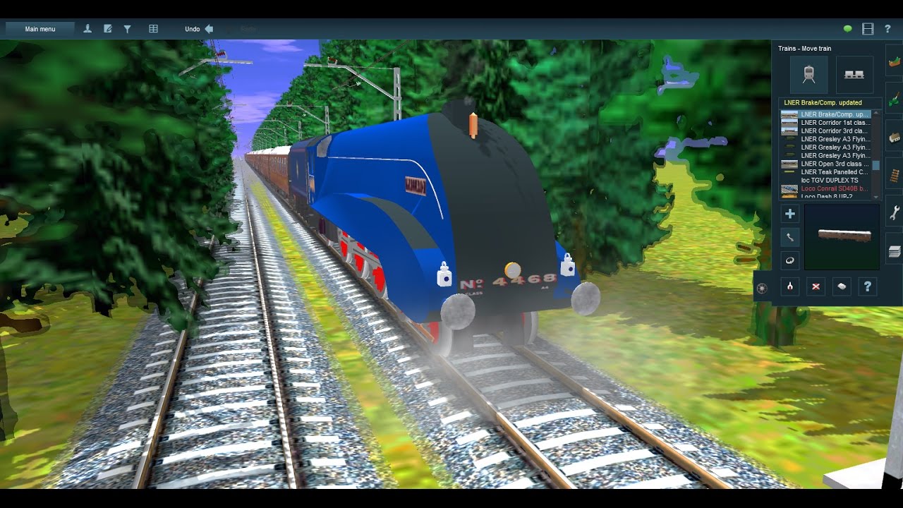 My New LNER A4 Whistle for Trainz - YouTube