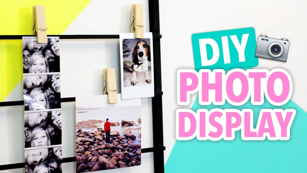 DIY Photo Display - HGTV Handmade - YouTube