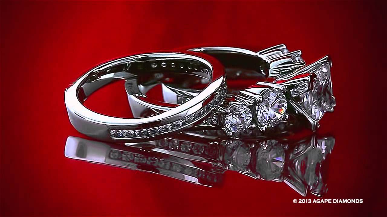 LAB CREATED DIAMONDS AGAPE JR7311 - YouTube