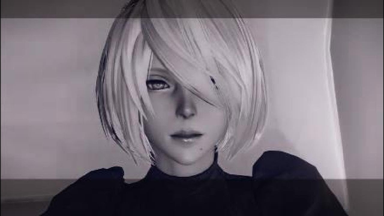 Nier Automata | 2B's Bunker Room Cutscene | 4K 60FPS - YouTube