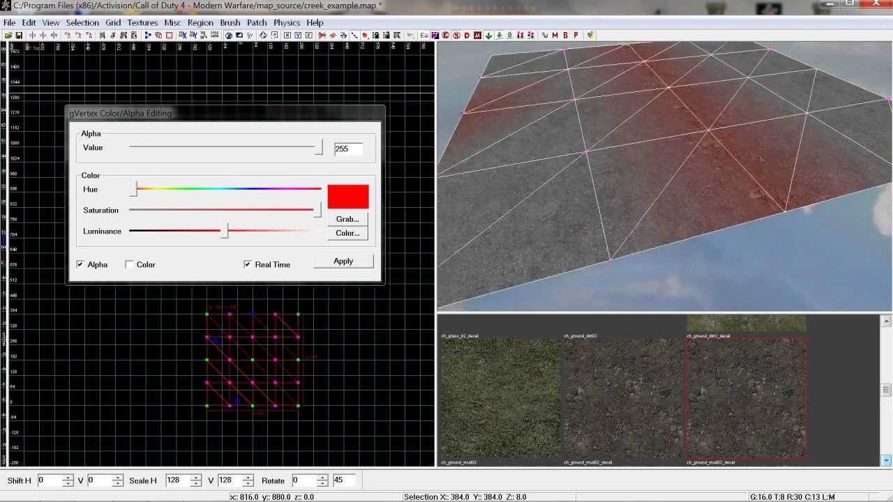 Advanced terrain series: Part 2 : Intermediate patch manipulation - YouTube