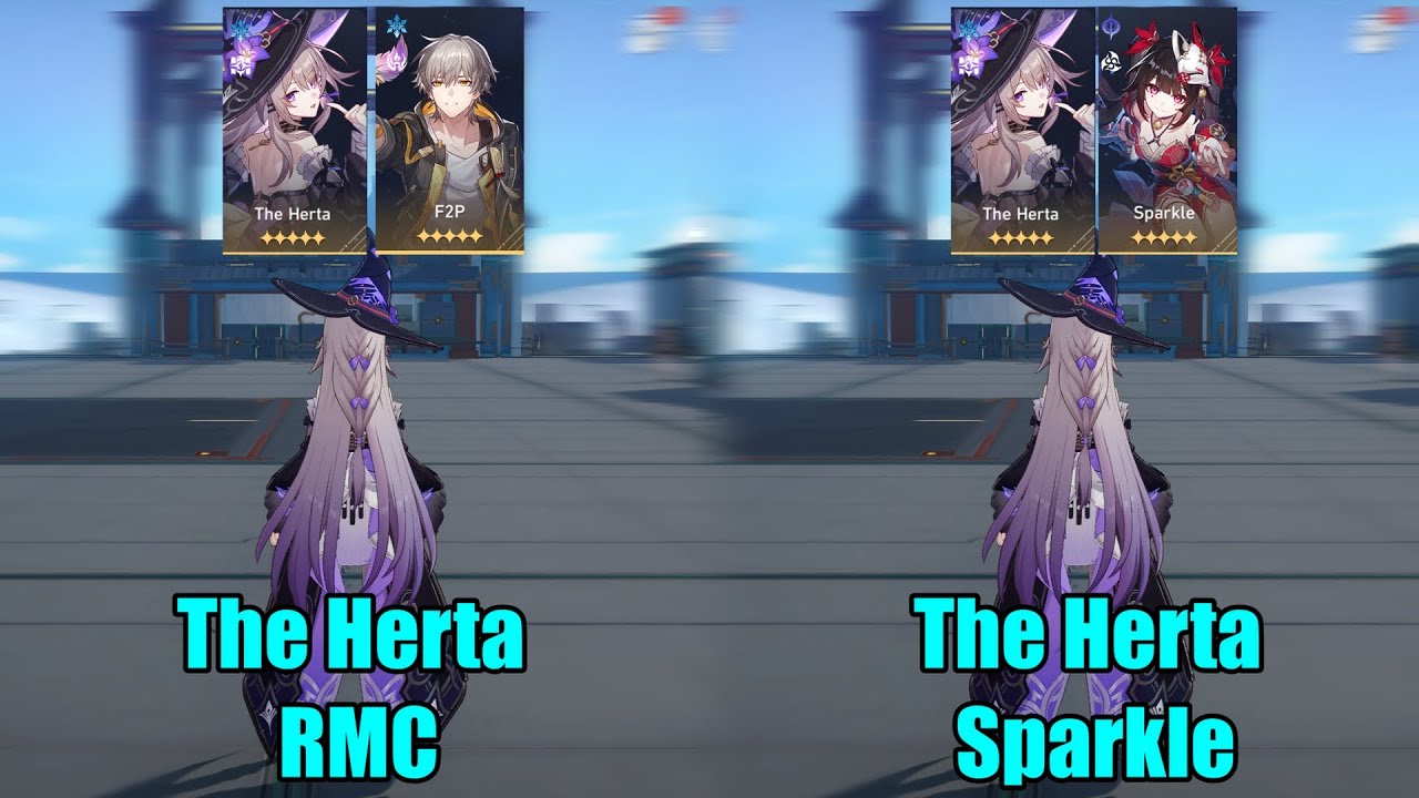 How Much Does Remembrance MC Vs Sparkle Buff The Herta ? || HSR - YouTube