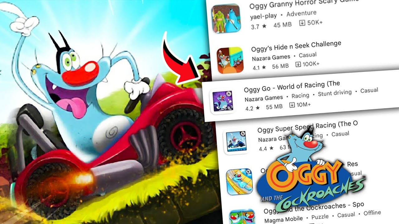 BEST OGGY games Ever || Playing Funny oggy games😂 || oggy games - YouTube