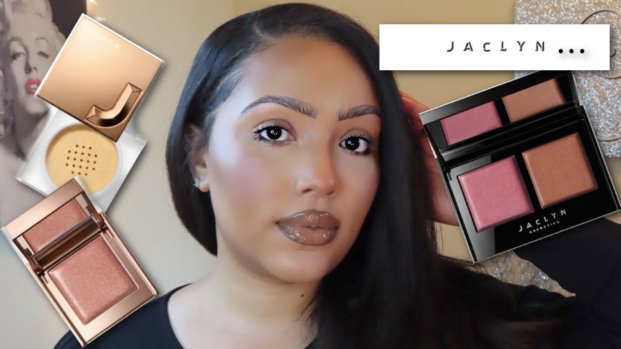 New From Jaclyn Cosmetics| Review, Demo & Swatches On Brown Skin! - YouTube