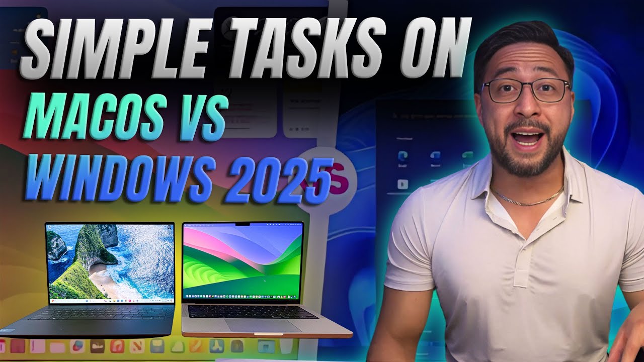 macOS vs Windows 2025 — Which OS actually handles everyday tasks better ...