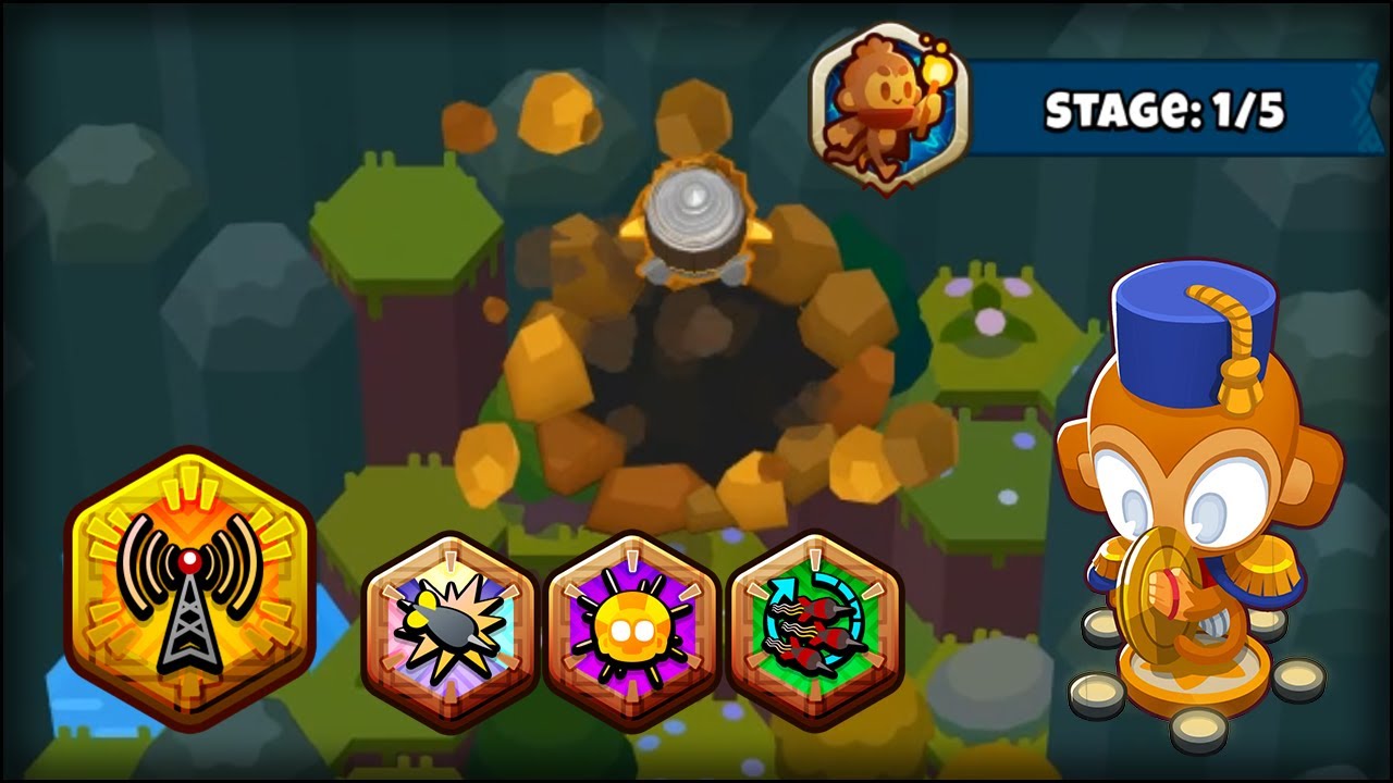Clearing Stage 1 of Rogue Legends - Psimbals Run - Bloons TD 6 - YouTube