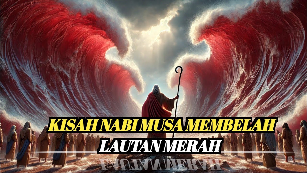KISAH NABI MUSA MEMBELAH LAUTAN MERAH - YouTube