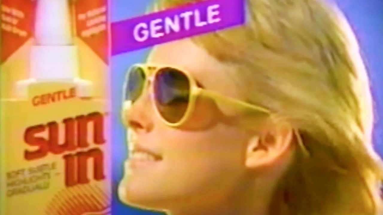 Sun In Hair Highlights Commercial 1986 - YouTube