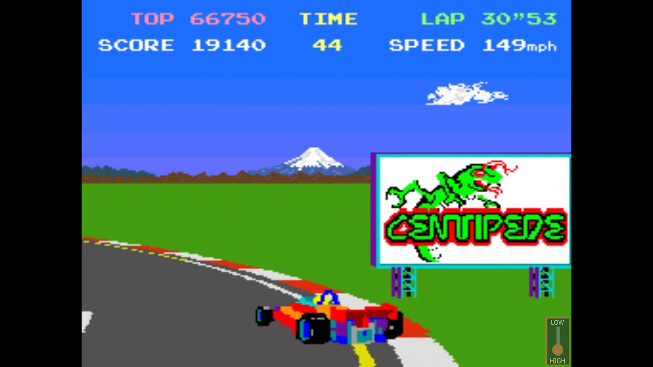 (MAME) Pole Position [61,970] - YouTube