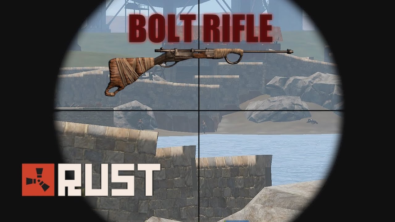 RUST - Bolt rifle +100m headshots - YouTube