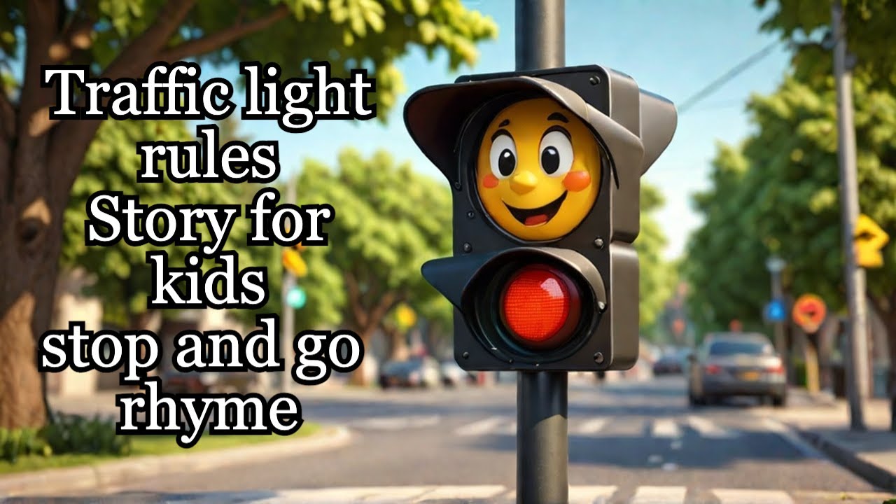 STOP at the Red Light! Traffic Rules for Kids | The REAL Reason We Have ...