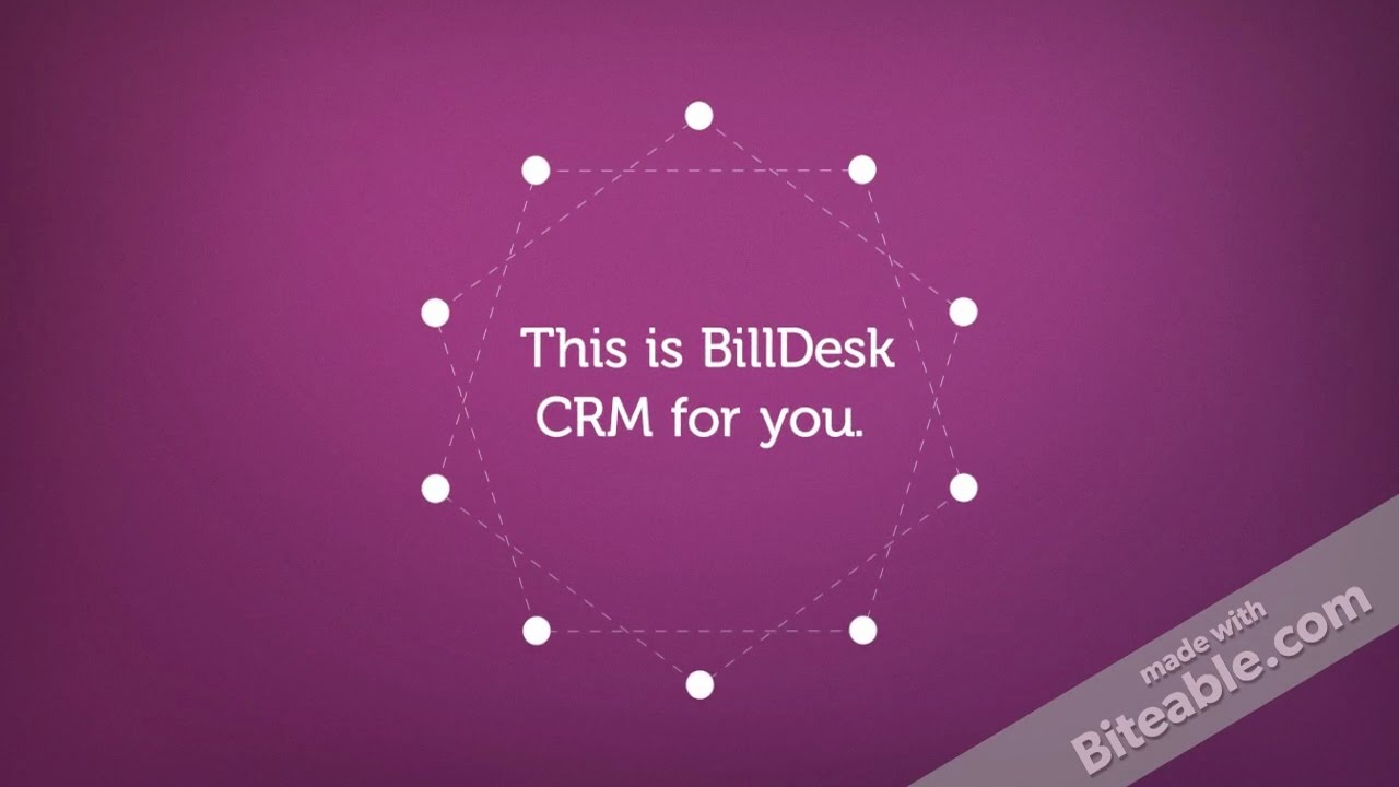 CRM, Lead management application - BillDesk | EGO Developers - YouTube