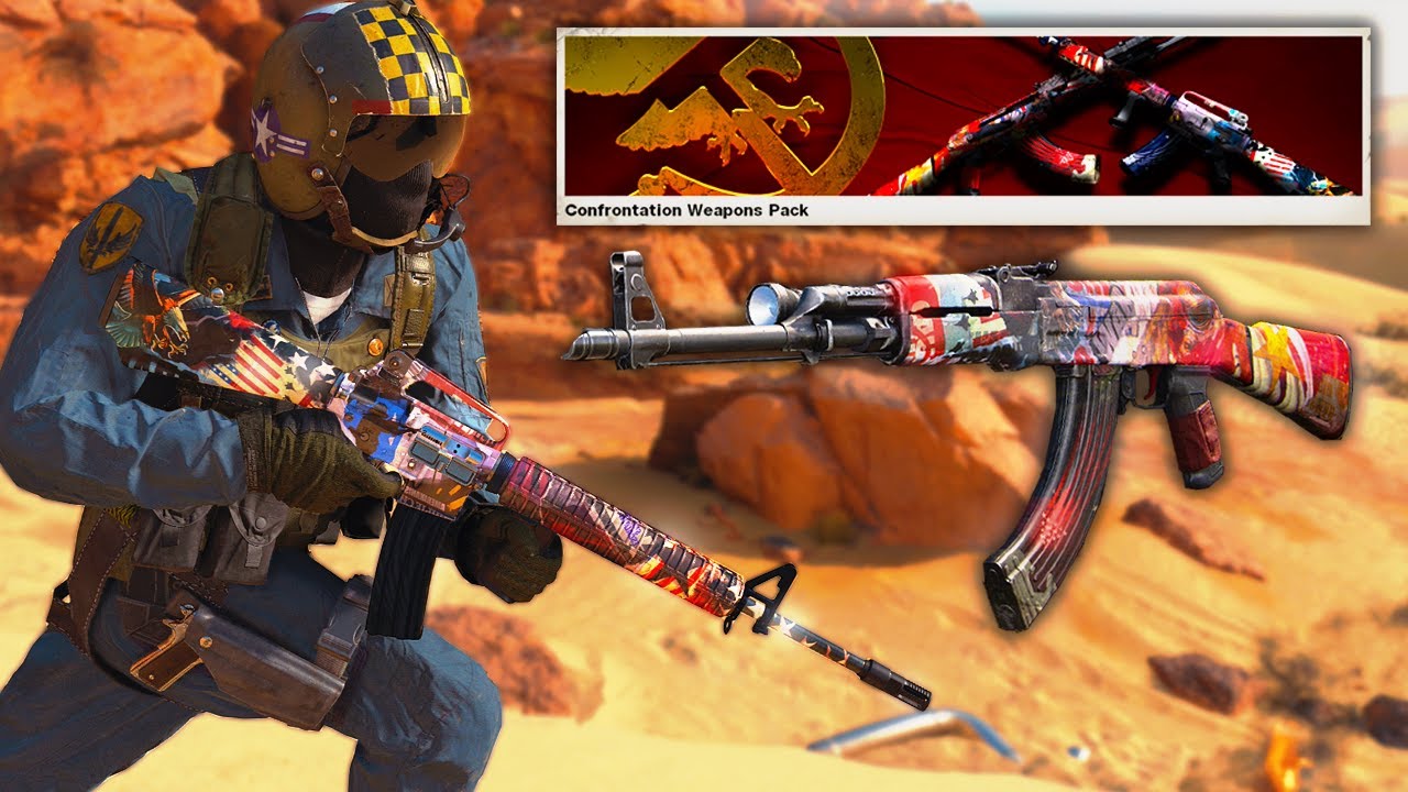 AK-47 Iron Curtain & M16 Western Front EXCLUSIVE Blueprints! (Black Ops ...