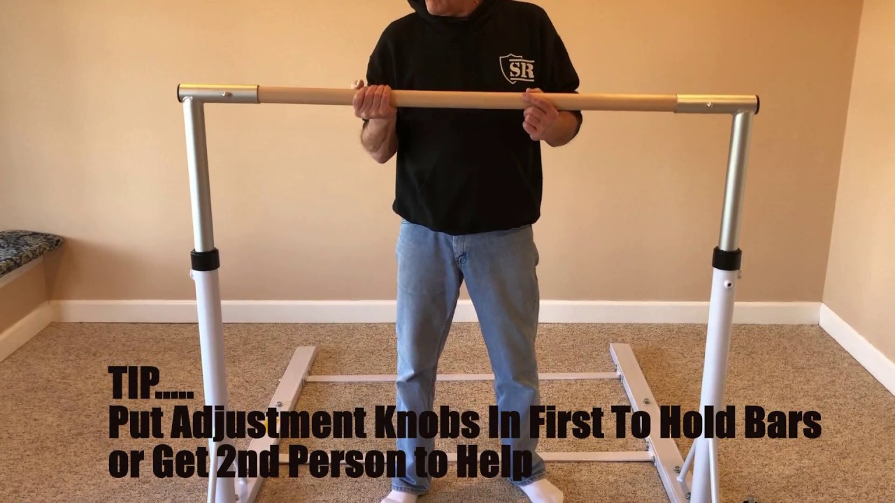 Gymnastics Bar Assembly for Heavy Duty Bar - YouTube