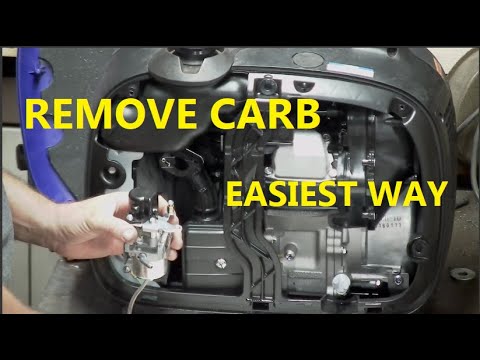 Yamaha Carb Cleaning - YouTube