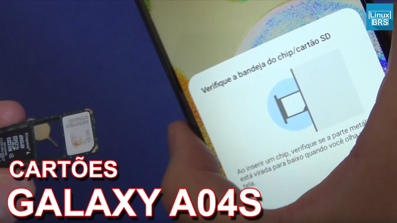 SAMSUNG GALAXY A04S - Cartões - YouTube